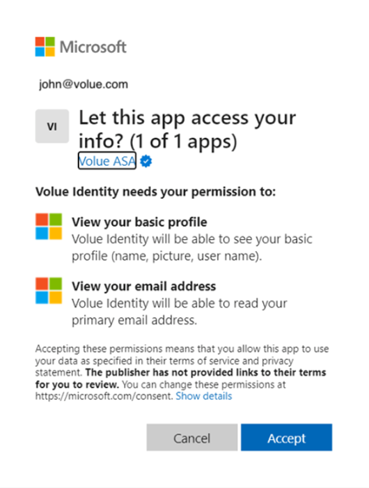 New Volue authentication system - FAQs