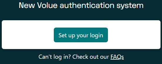 New Volue authentication system - FAQs